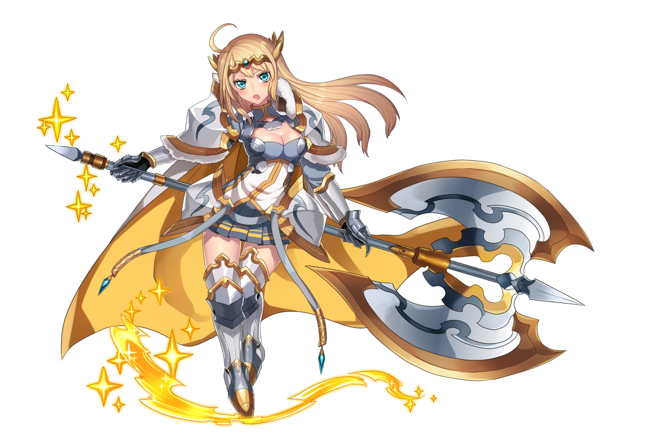 Safebooru 1girl Ahoge Aqua Eyes Armor Armored Boots Boots Breasts